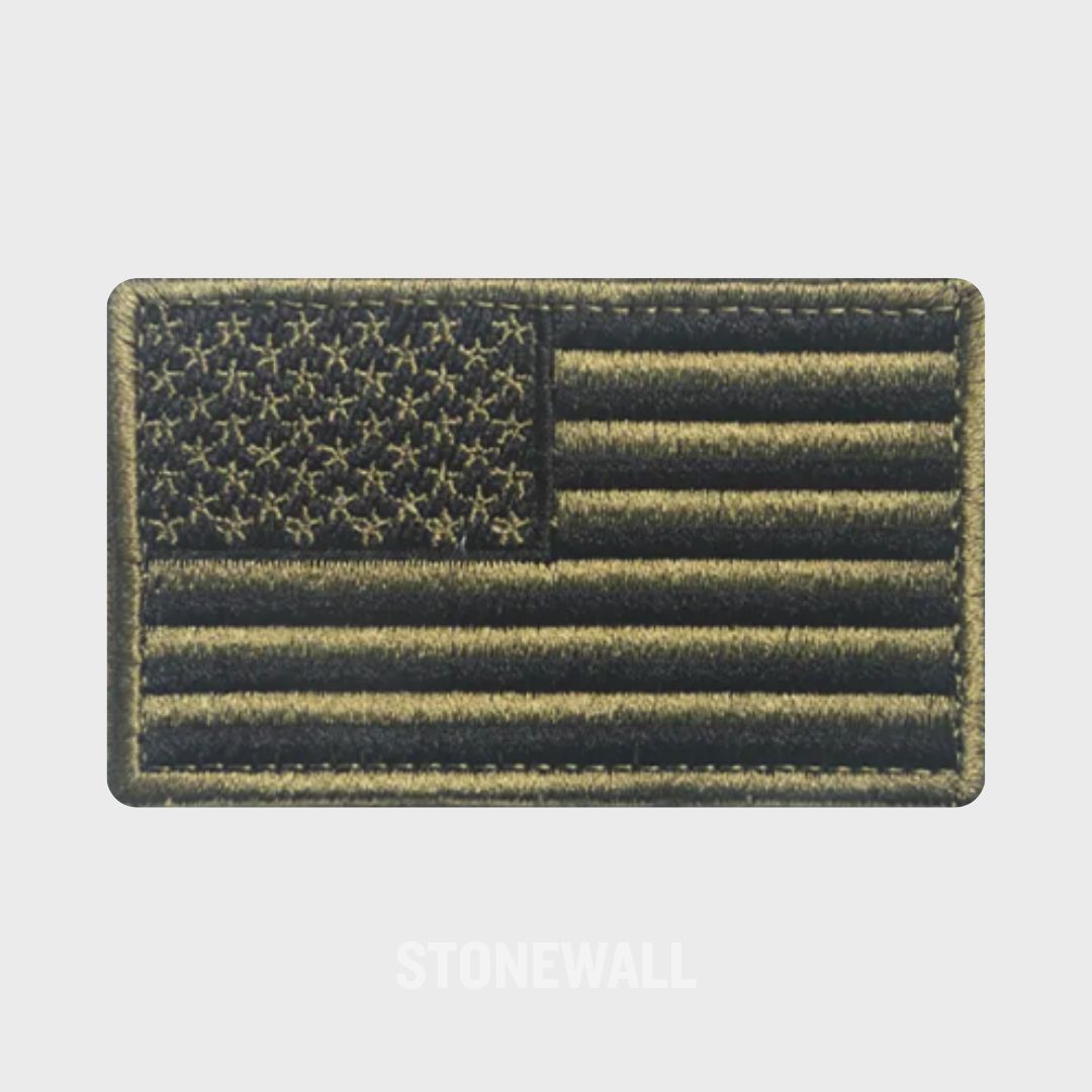 VELCRO PATCH HERITAGE - AMERICAN FLAG – Stonewall